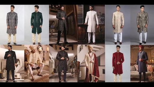 Pakistani Wedding Dress Code for Men: Sherwanis, Suits & More – Studio ...