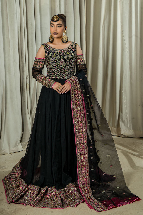 Arif Ashraf - Sahiba - Black - Organza - 3 Piece – Studio by TCS