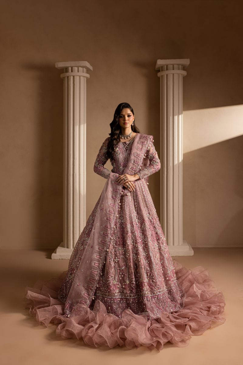 Maria Osama Khan - Pakeezah - MAXI - LAVENDER - ORGANZA & PK RAWSILK ...