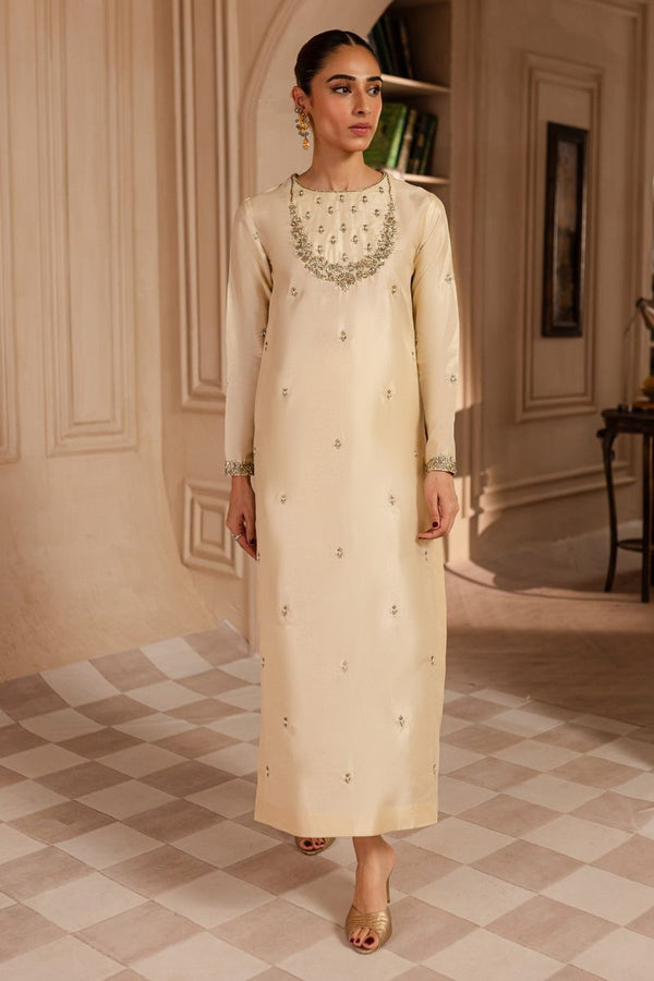 Allure by Ih - CHARLIE - Ivory - Katan Silk & Organza - 3 Piece ...