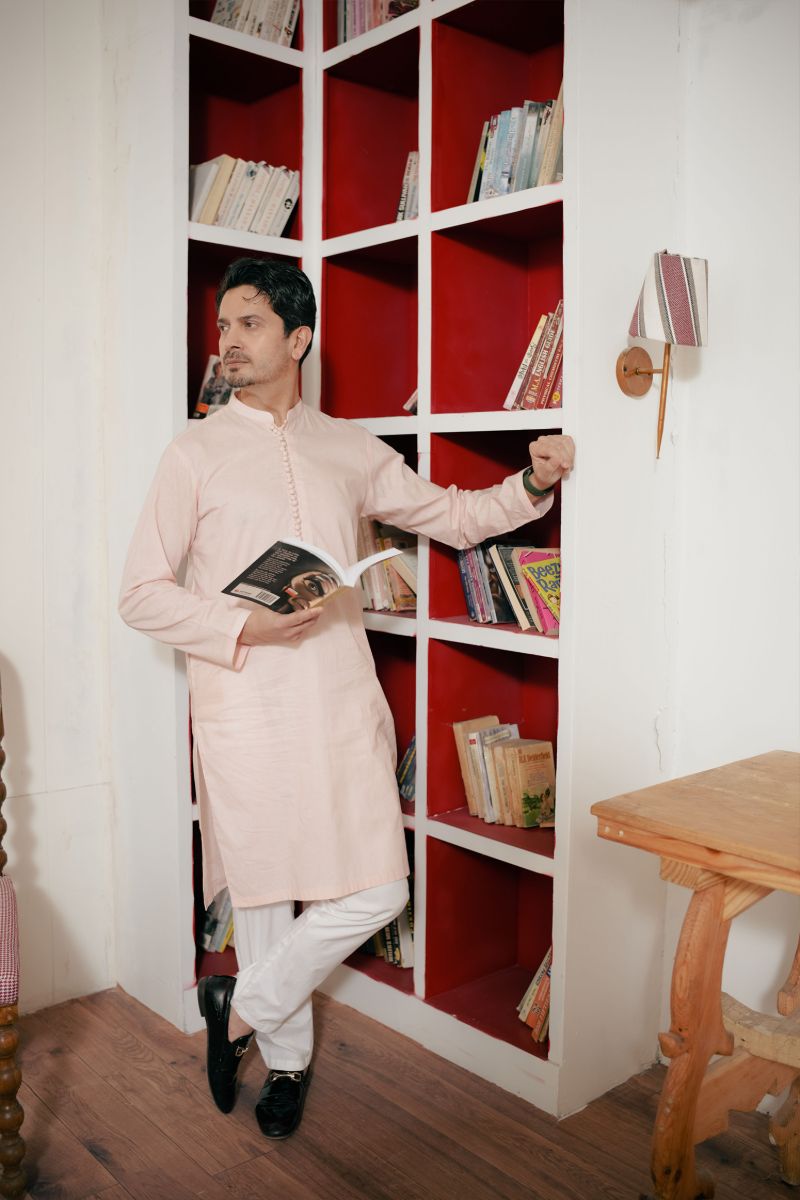 Leon Men - Ella pink - Lawn - 2 Piece – Studio by TCS