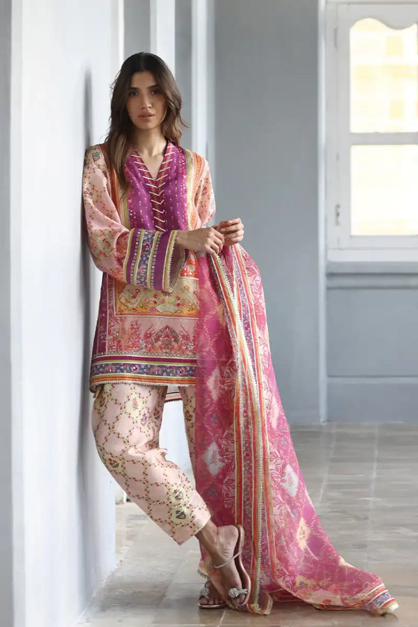 Sania Maskatiya - Lyana (A) - Khaddi Silk & Organza - 3 Piece – Studio ...